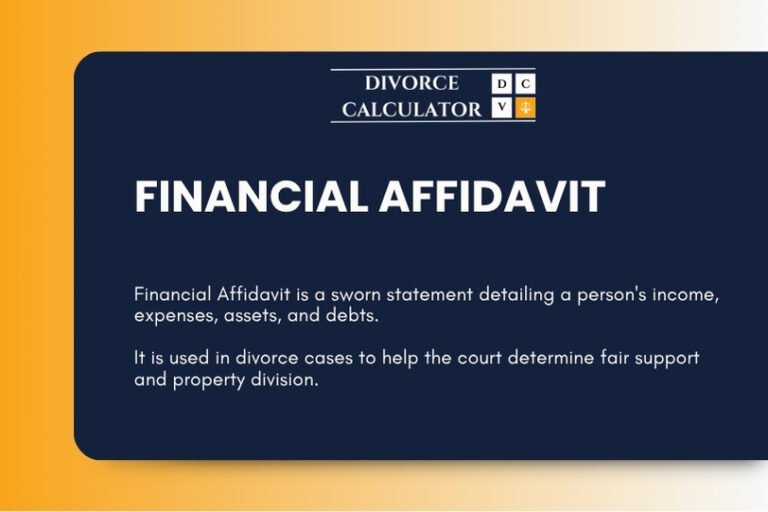 Financial Affidavit: Essential Information for Accurate Financial ...