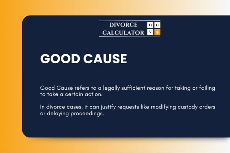 Good Cause: Understanding Legal and Charitable Implications - Divorce ...
